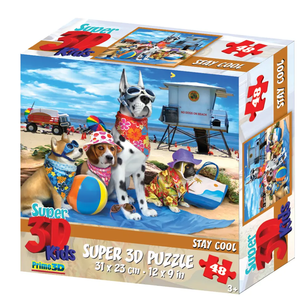 HOWARD ROBINSON Super 3D puzzle Stay Cool 48 delova