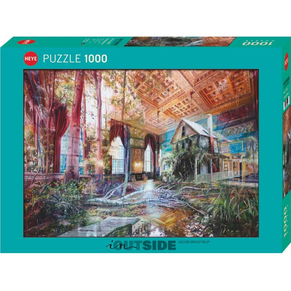 HEYE Puzzle 1000 delova Jacob Brostrup Intruding House 30019