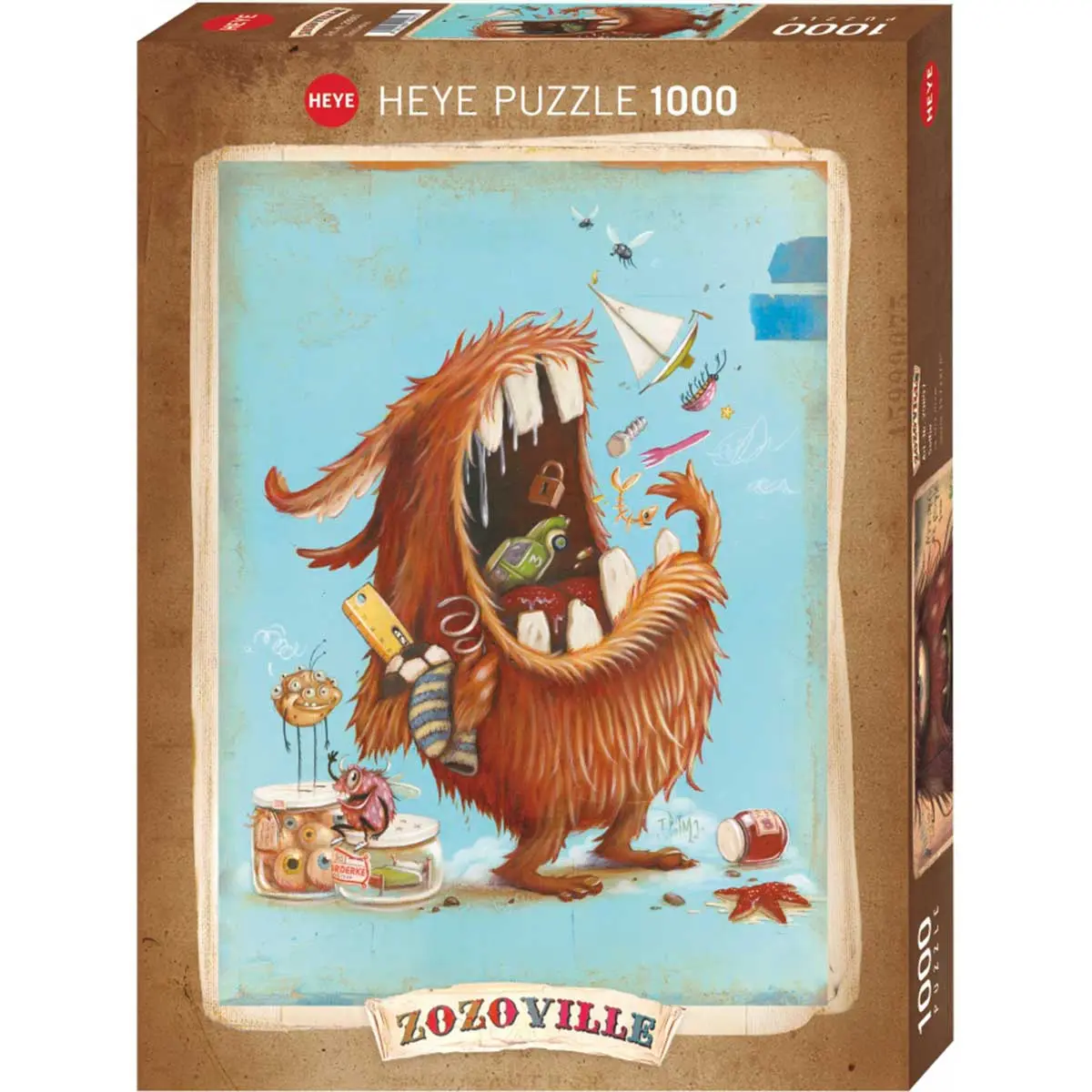 HEYE Puzzle 1000 delova Zozoville Johan Potma Omnivore 29967