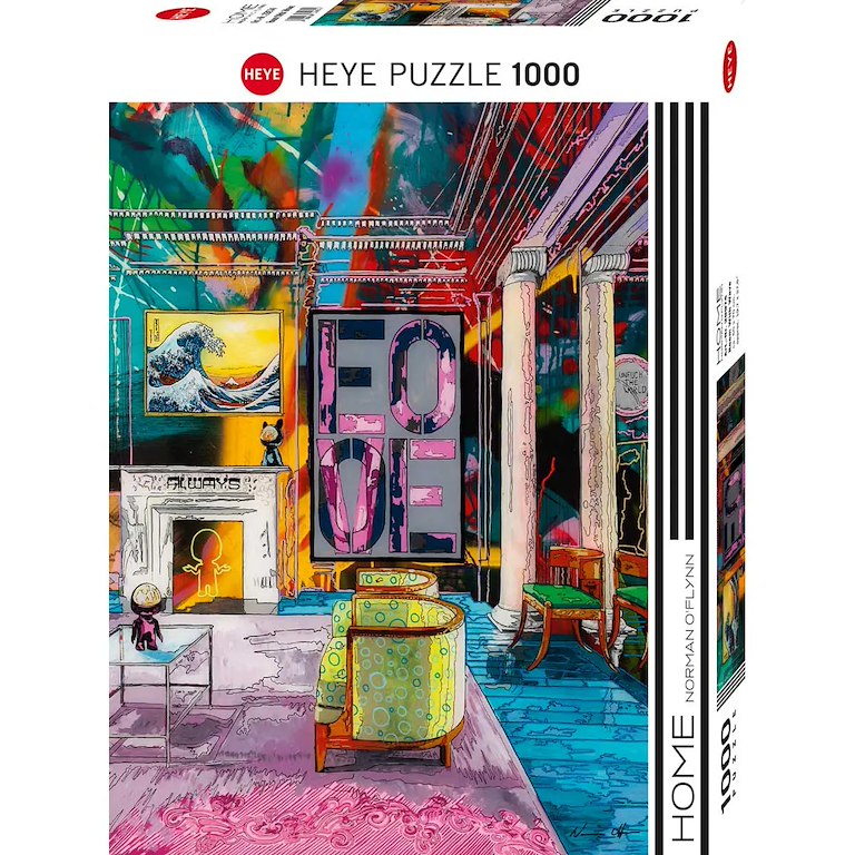 HEYE Puzzle 1000 delova Norman O&#039;Flynn Room With Wave 29974