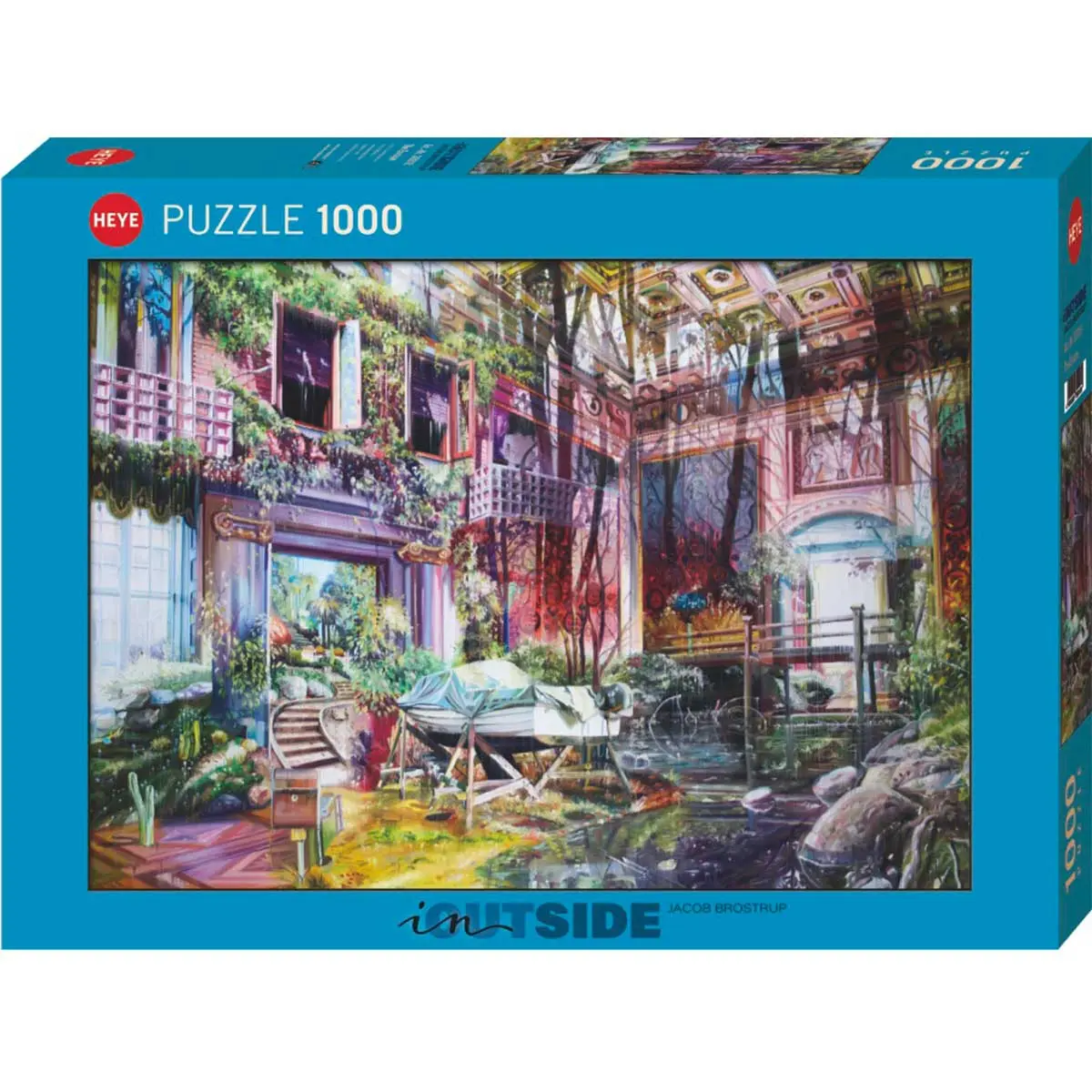 HEYE Puzzle 1000 delova Jacob Brostrup The Escape 30018