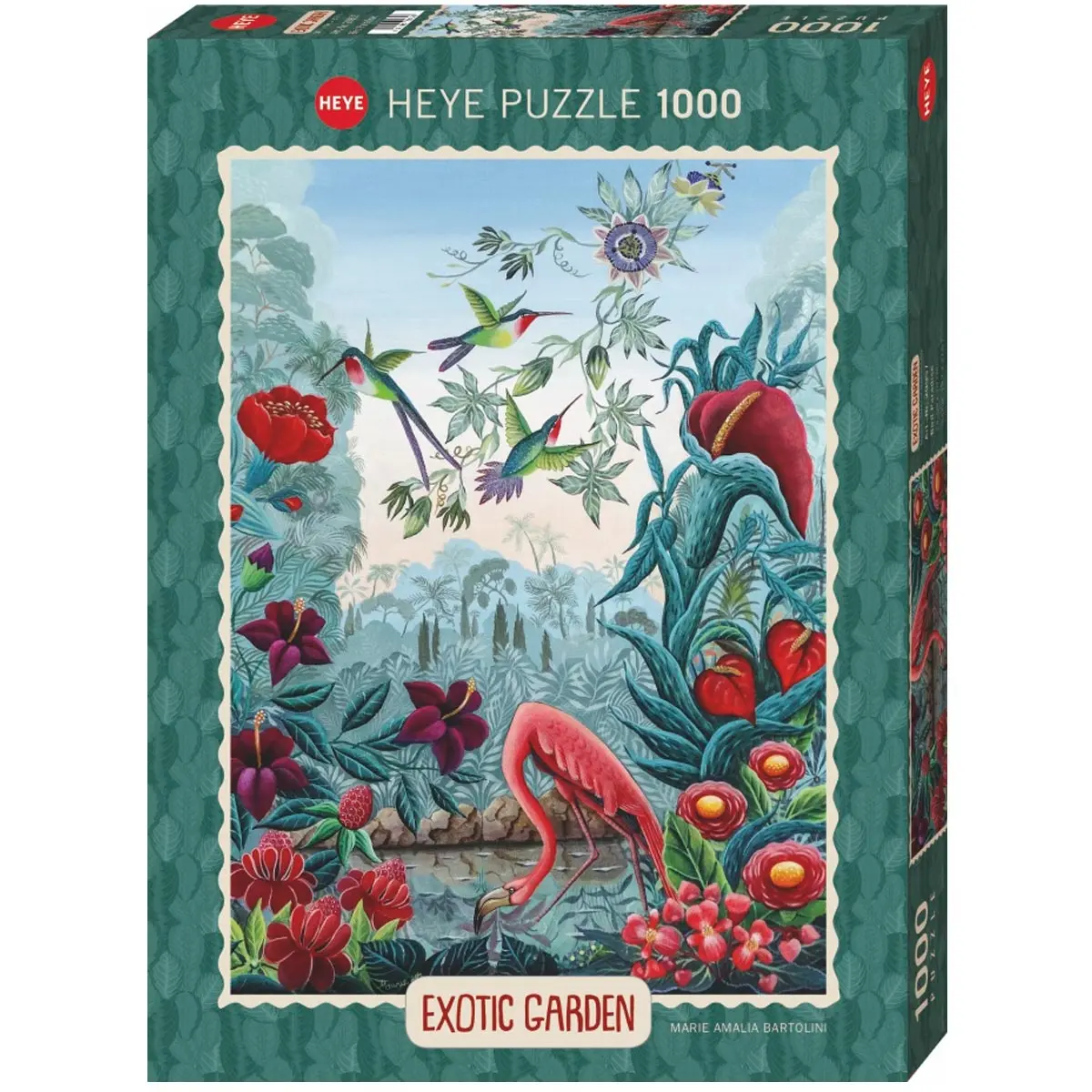 HEYE Puzzle 1000 delova Exotic Garden Bird Paradise 29957