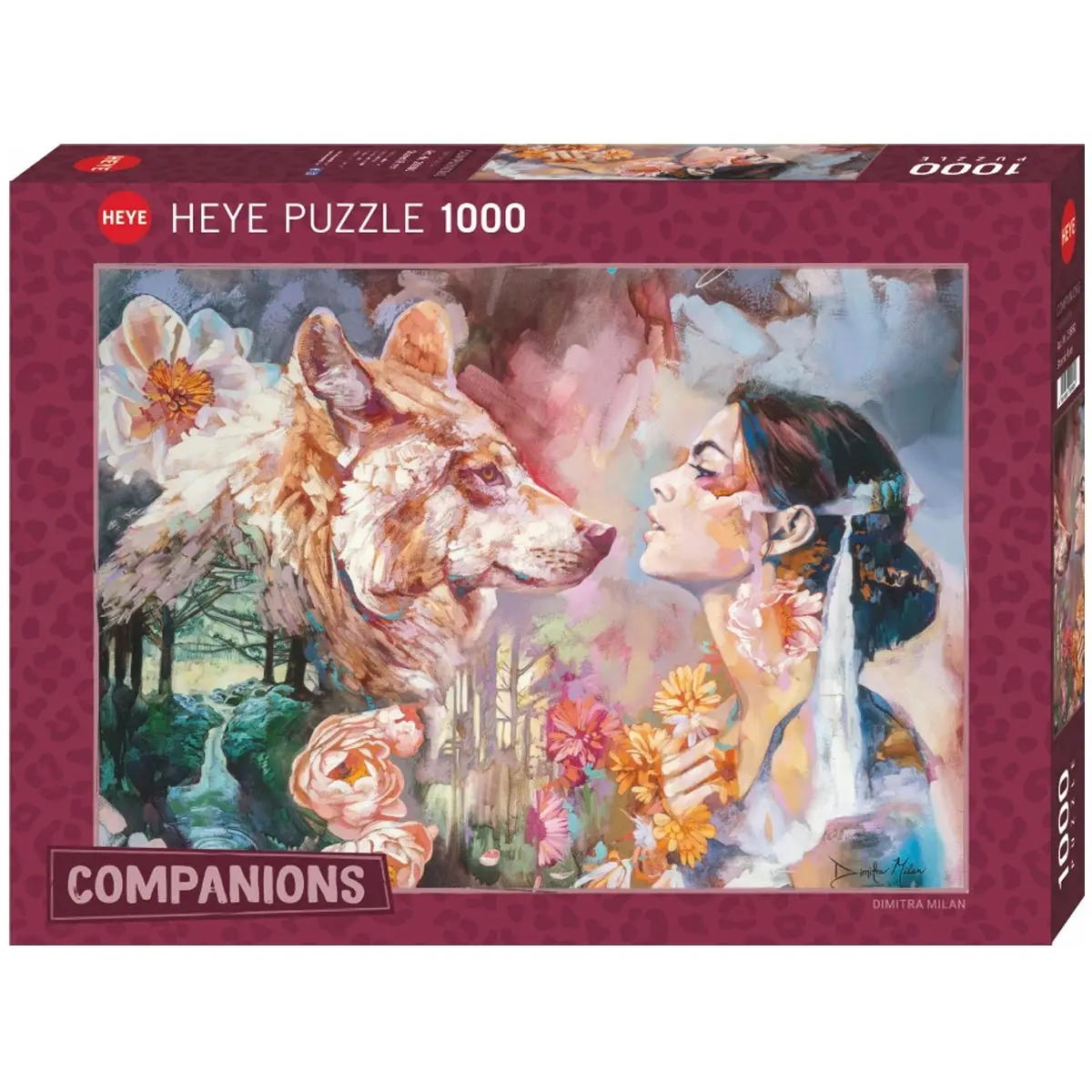 HEYE Puzzle 1000 delova Companions Shared River 29960