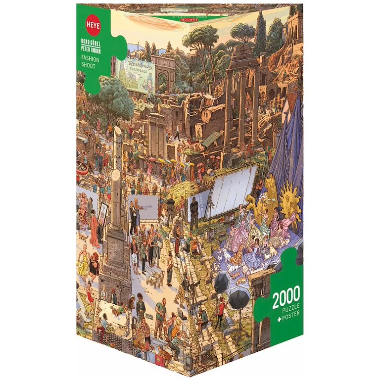 HEYE Puzzle 2000 delova Triangle Gobel/Knorr Fashion Shoot 29931