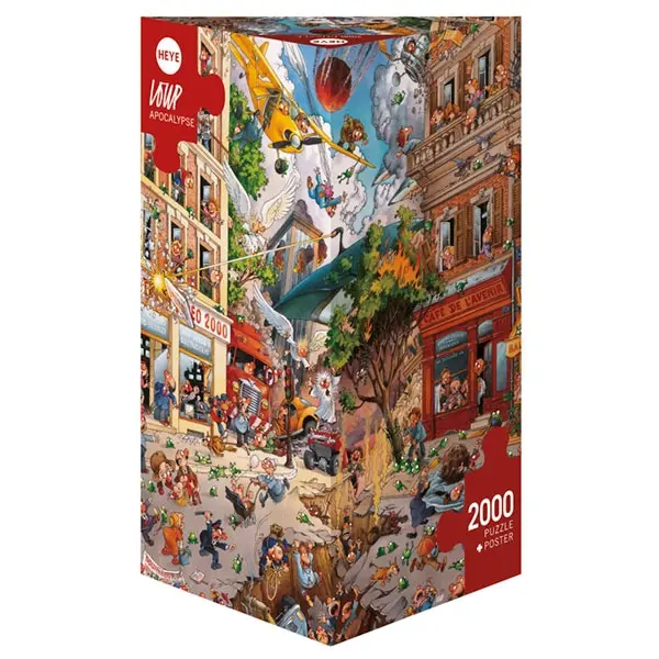 HEYE Puzzle 2000 delova Triangle Loupe Apocalypse 29577