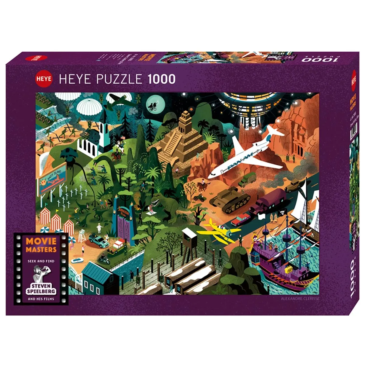 HEYE Puzzle 1000 delova Movie Masters Steven Spielberg Films 29883