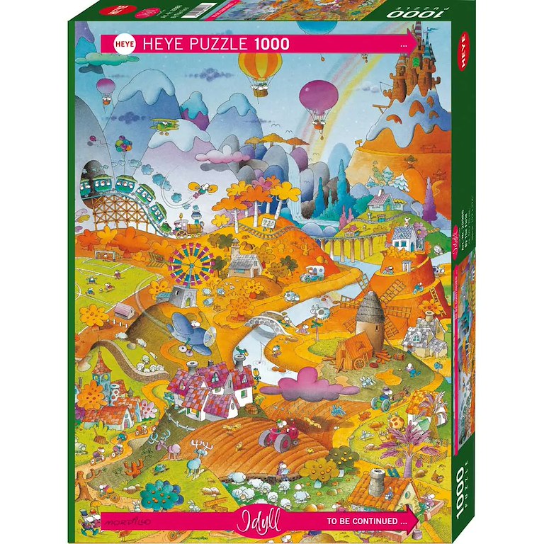 HEYE Puzzle 1000 delova Guillermo Mordillo By The Field 29986