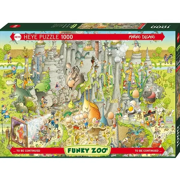 HEYE Puzzle 1000 delova Degano Fanky Zoo Jurassic 29727