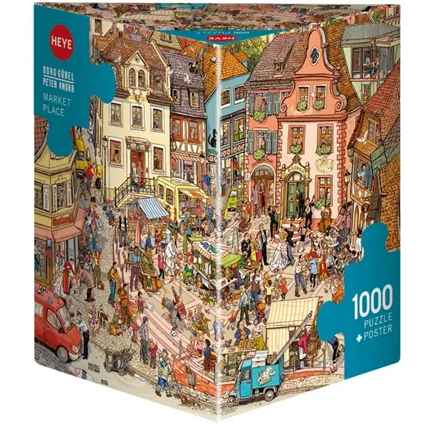 HEYE Puzzle 1000 delova Triangle Gobel/Knorr Market Place 29884