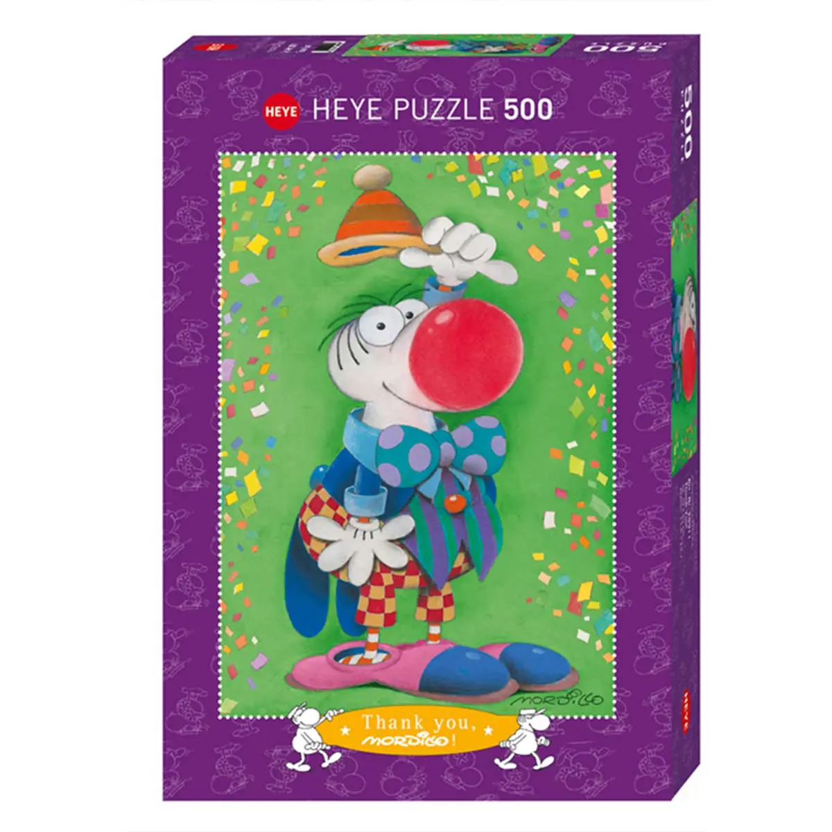 HEYE Puzzle Mordillo Thank You 500 delova 29911