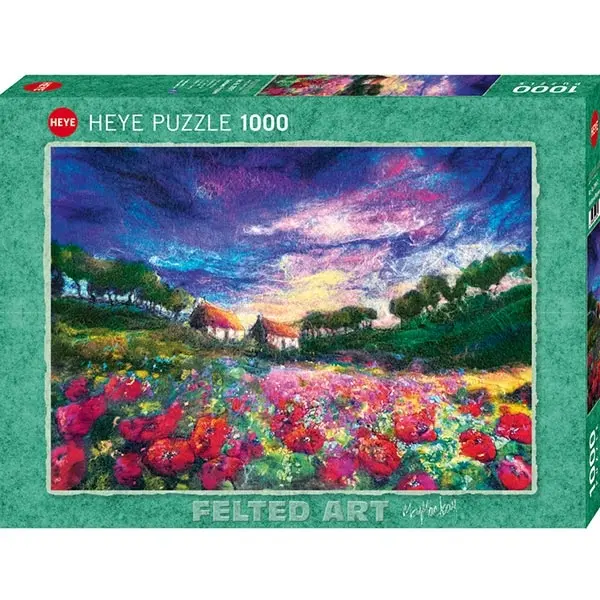 HEYE Puzzle Filc Art Sundown Poppies 1000 delova 29917