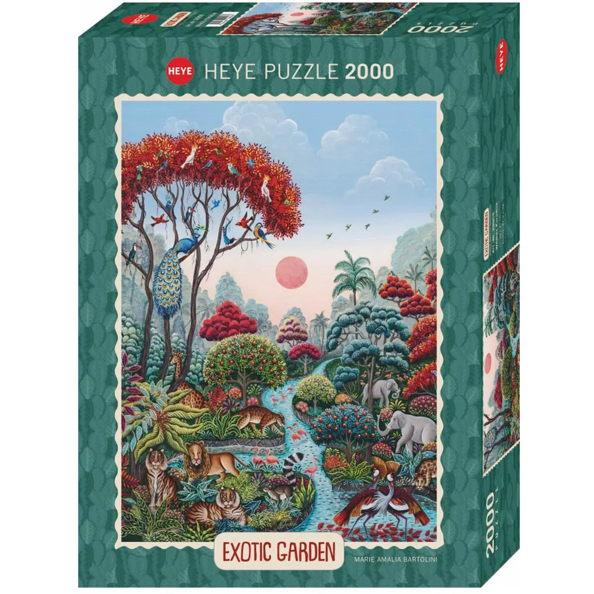 HEYE Puzzle Exotic Garden Wildlife Paradise 2000 delova 29958