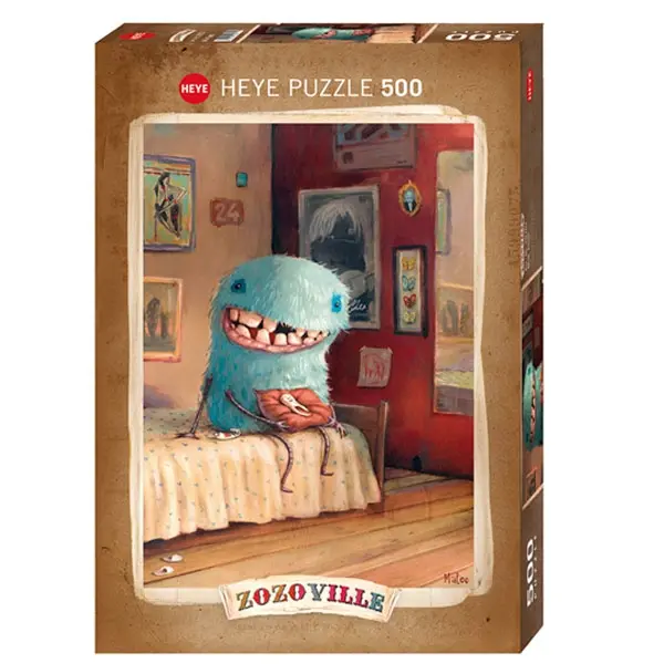 HEYE Puzzle Zozoville Mlečni zub 500 delova 29701