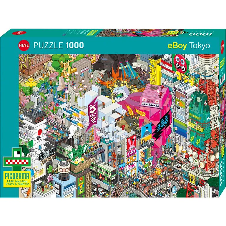 HEYE Puzzle eBoy Tokyo Quest 1000 delova 29981