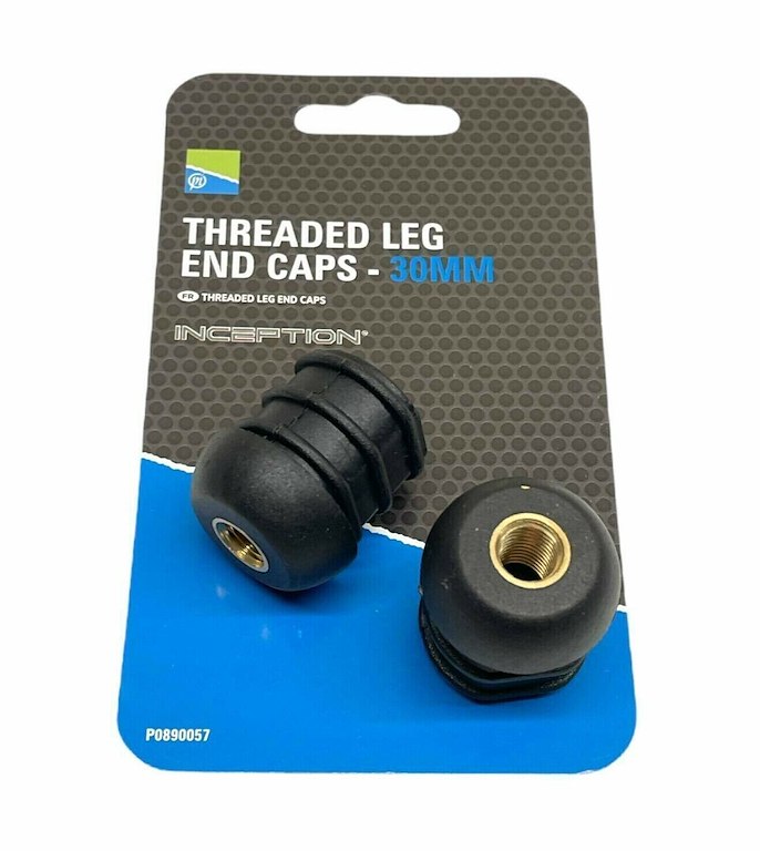 PRESTON THREADED LEG END CAPS 30MM