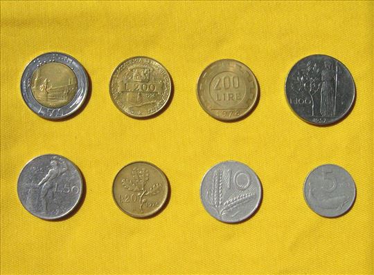 Italija kovanice