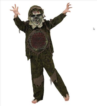 Zombi strasni duh monstrum horor kostim za decu
