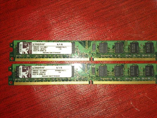 Kingston DDR2/2X2Gb-800Mhz