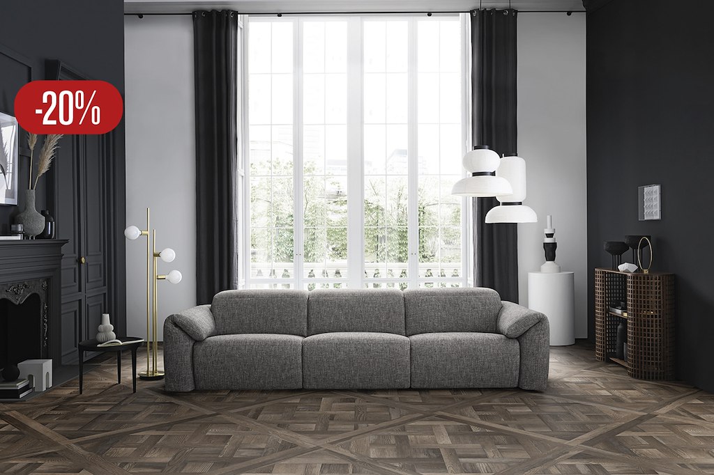 GLOVE
MODULARNA LUKSUZNA ITALIJANSKA SOFA, RELAKS EL MEHANIZMI