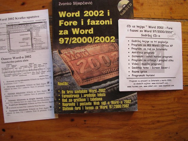 ZVONKO LLIEPČEVIĆ-WORD 2002 I FORE I FAZONI ZA WORD 97/