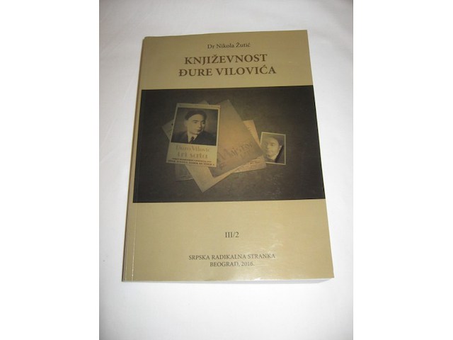 Književnost Đure Vilovića - Nikola Žutić