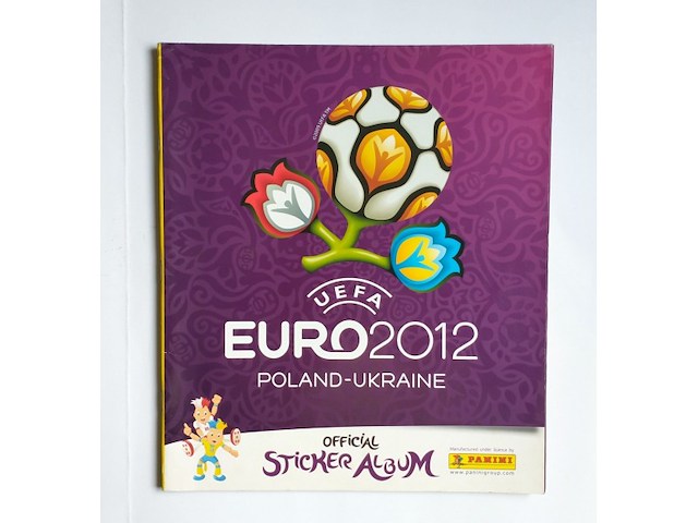 album Panini UEFA EURO 2012 - PRAZAN -