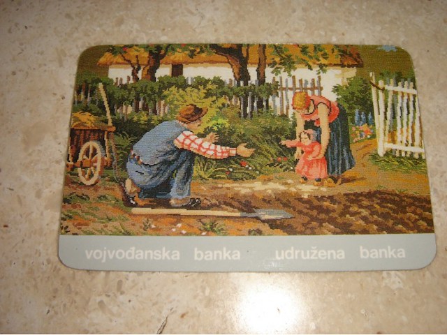 Džepni kalendar Vojvođanska banka 1988 .