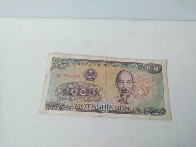 1000 Dong VIETNAM, 1988.