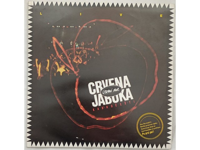 CRVENA JABUKA - 2LP Uzmi me (Kad hoces ti)Live