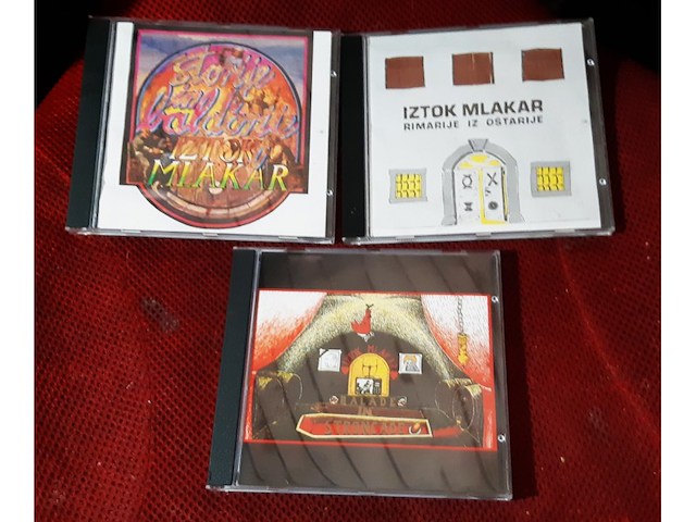 IZTOK MLAKAR - 3 CD-a