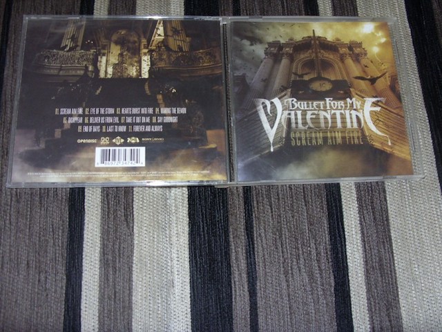 Bullet For My Valentine – Scream Aim Fire CD Enh. Sony