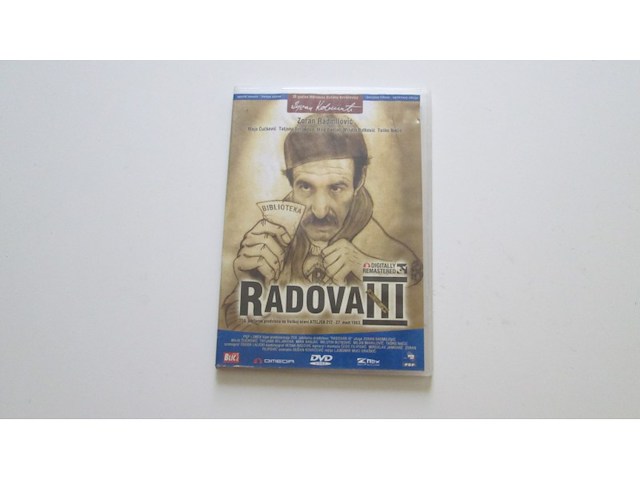 Radovan III DVD