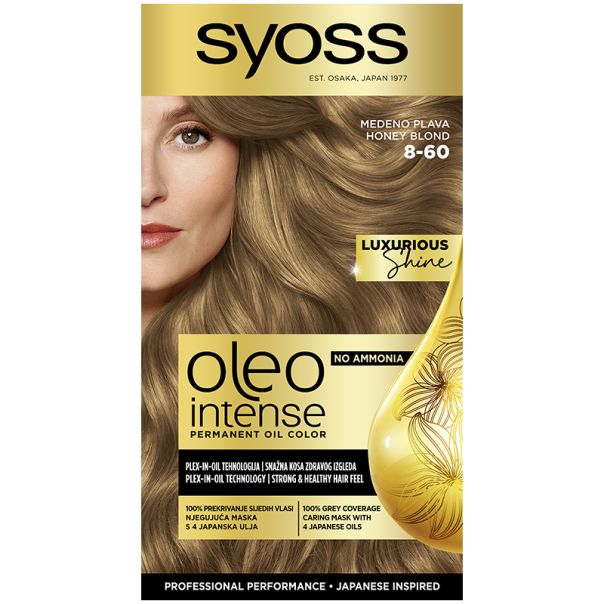 SYOSS Oleo Intense Boja za kosu 8-60, Honey gold