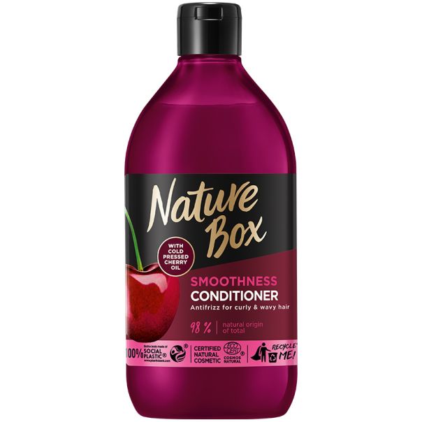 NATURE BOX Regenerator za kosu Cherry, 385 ml