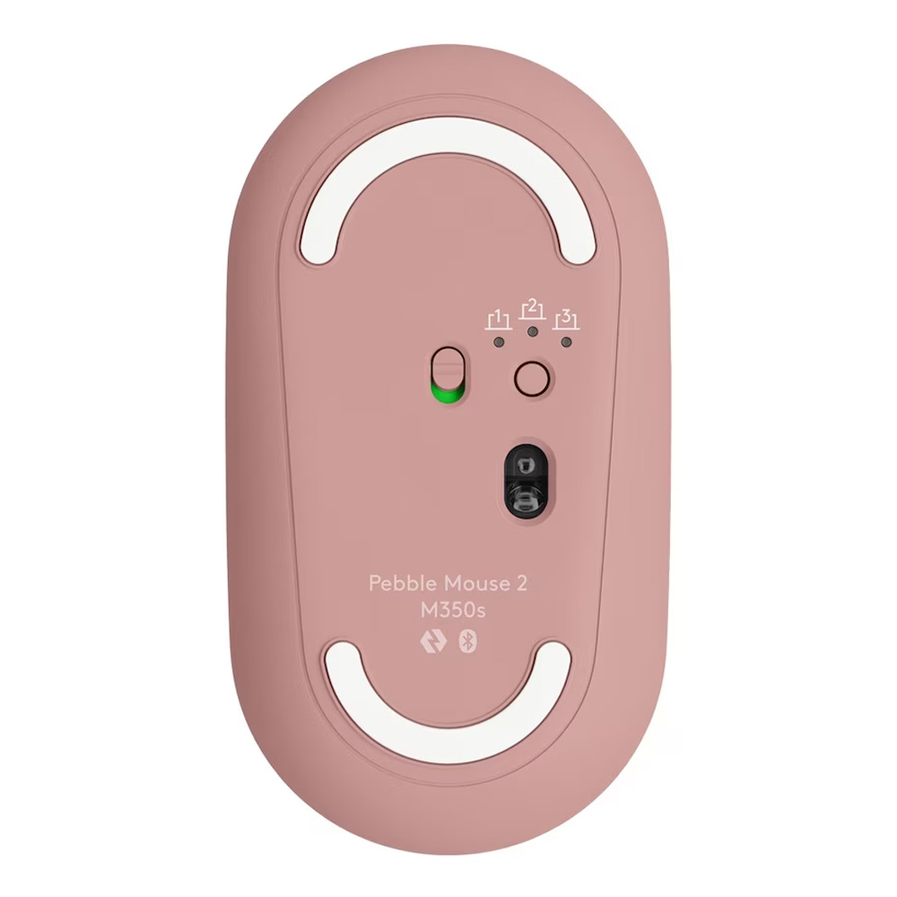 Pebble 2 M350s Wireless Mouse - Rose