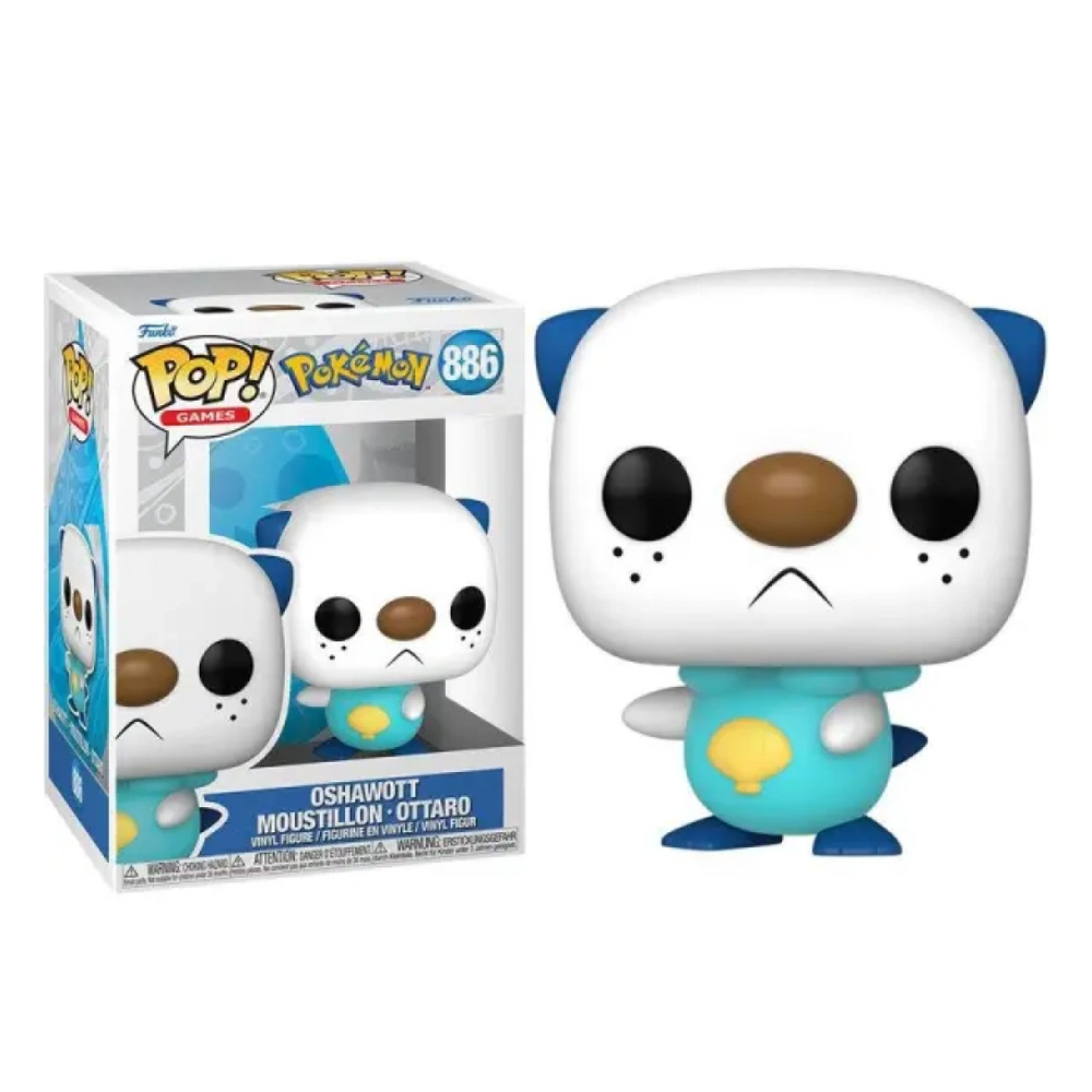 Funko Pop Games: Pokemon - Oshawott (EMEA)