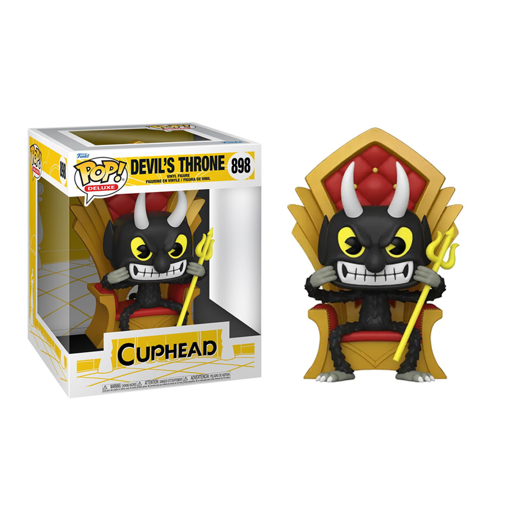 Funko POP Deluxe: Cuphead - Devil In Chair