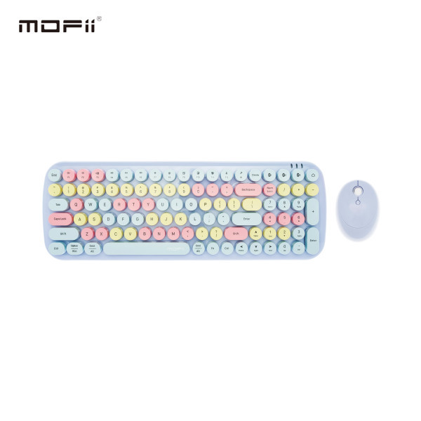 MOFII WL CANDY set tastatura i miš u šareno PLAVOJ boji