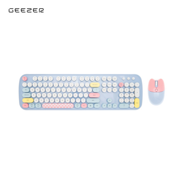 GEEZER WL ZERO set tastatura i miš u PLAVOJ boji