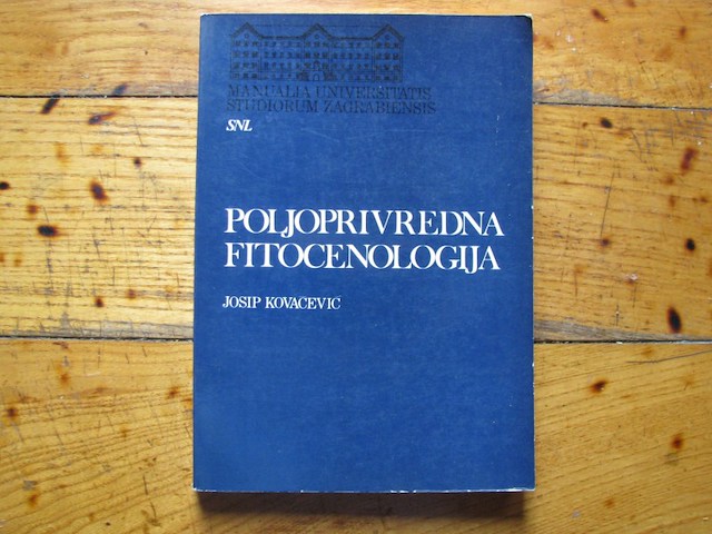 JOSIP KOVAČEVIĆ - POLJOPRIVREDNA FITOCENOLOGIJA  RETKO