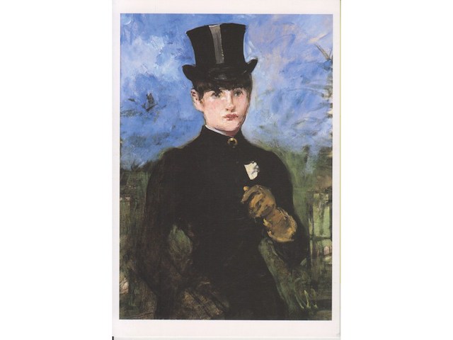 EDUARDO MANET  / Amazona de frente, c. 1882