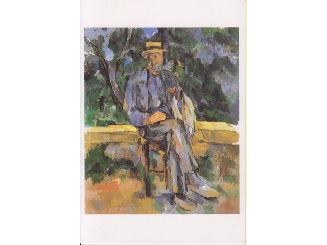 SEZAN / PAUL CEZANNE Retrato de un campesino, 1901-1906