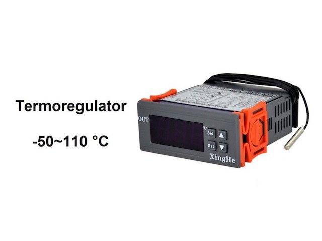 Digitalni termostat -50 do +99 C - 24V