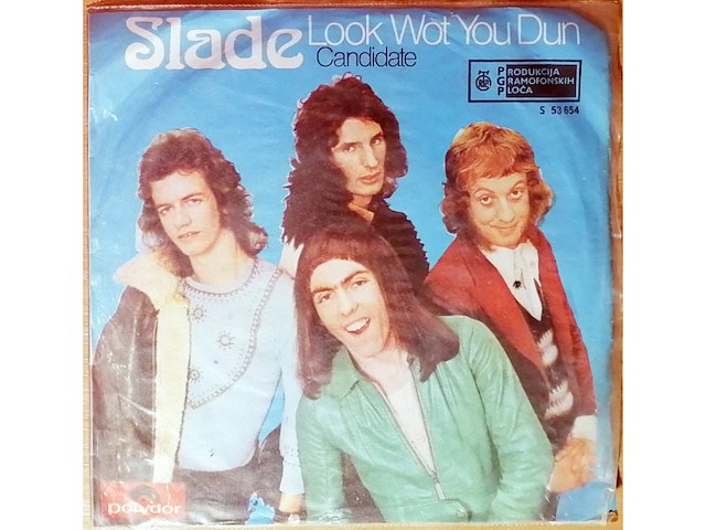 SP SLADE - Look Wot You Dun / Candidate (1972) G+/VG-