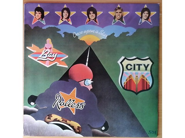LP BAY CITY ROLLERS - Once Upon A Star (1976) PERFEKTNA