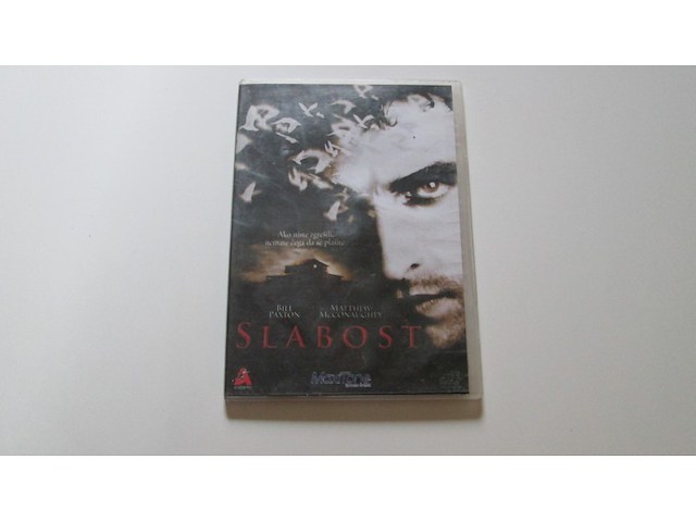 Slabost, Bil Pakston, M.Mekonahi
