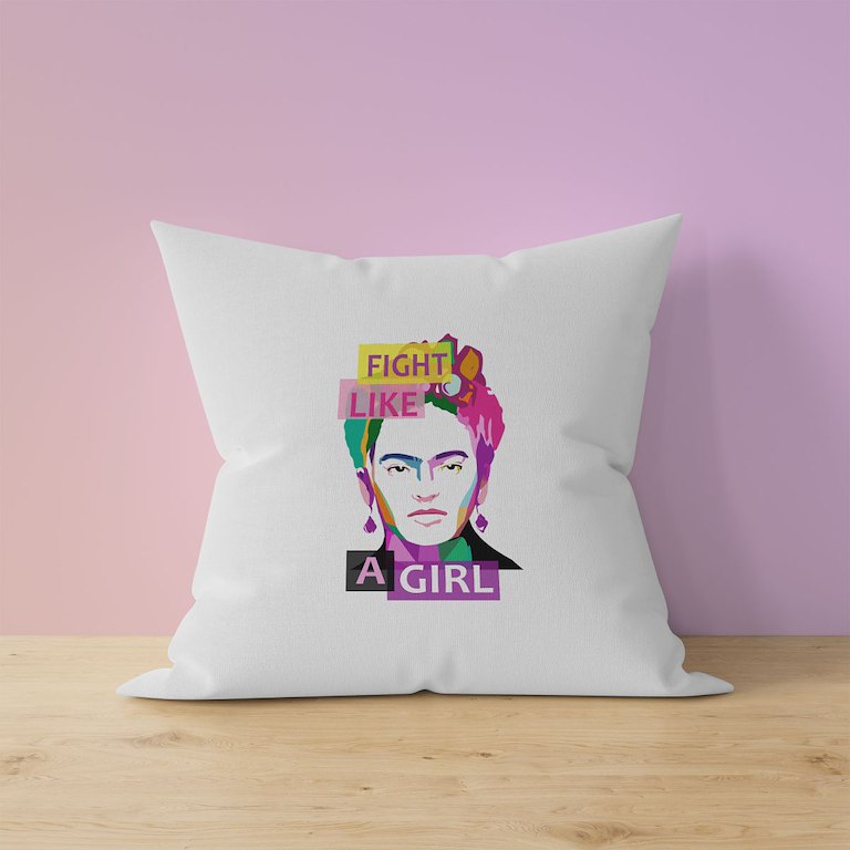 FRIDA KAHLO FIGHT LIKE A GIRL JASTUK