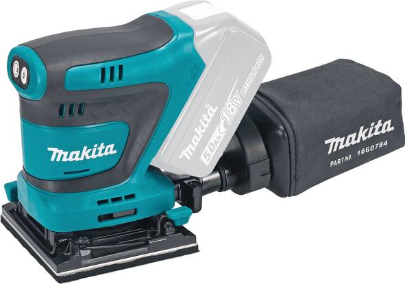 Makita akumulatorska vibraciona brusilica DBO480Z, 18V - SOLO