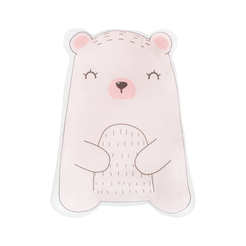 Kikka Boo plišani jastuk Bear With Me Pink