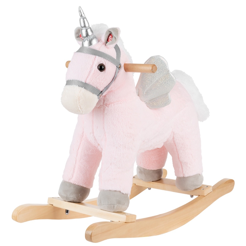 Kikka Boo Horse plišana igračka sa klackalicom i muzikom Pink